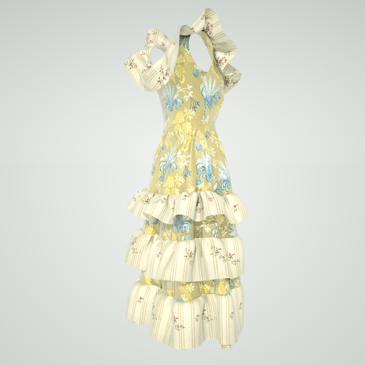 Women s Dress 3D model | CGTrader