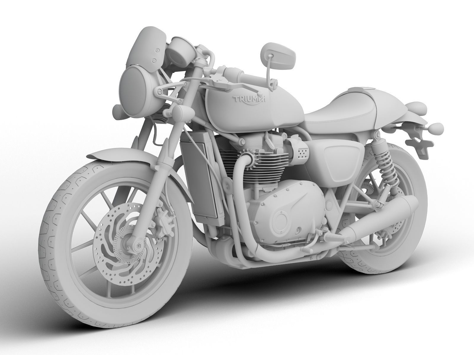 Triumph Street Cup 2017 3D model | CGTrader