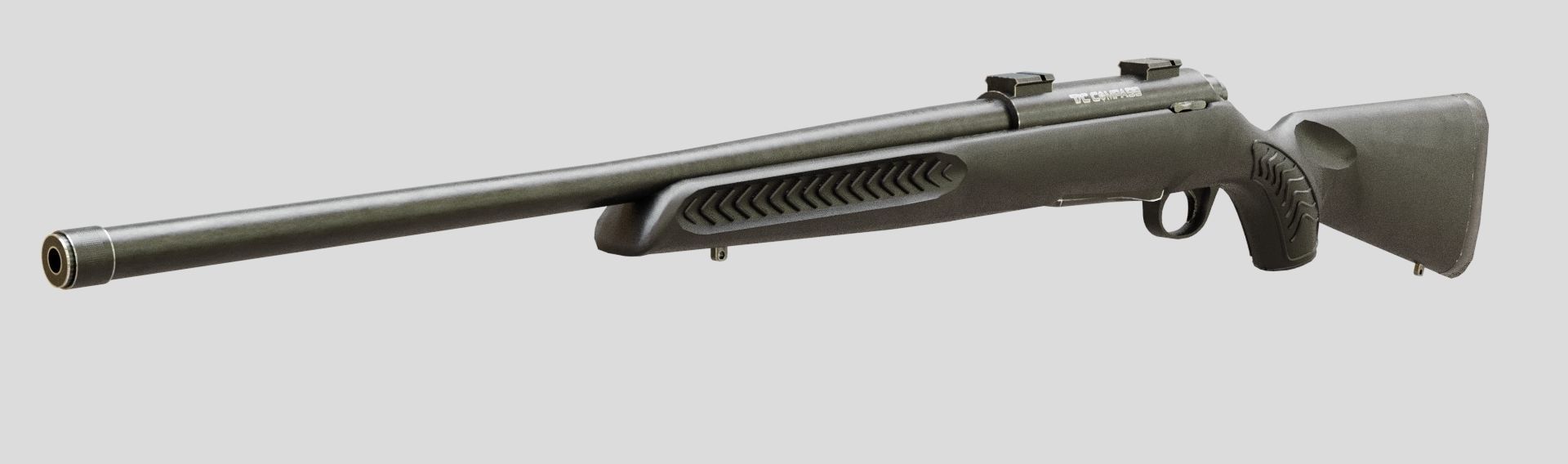 TC Compass Hunting Rifle free VR / AR / low-poly 3D model | CGTrader