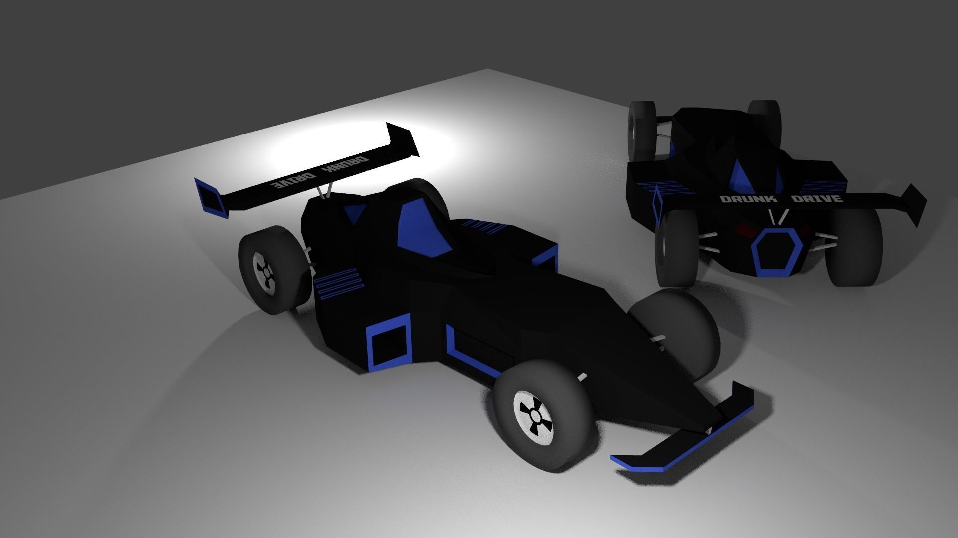3D model Low poly racing car F1 VR / AR / low-poly | CGTrader