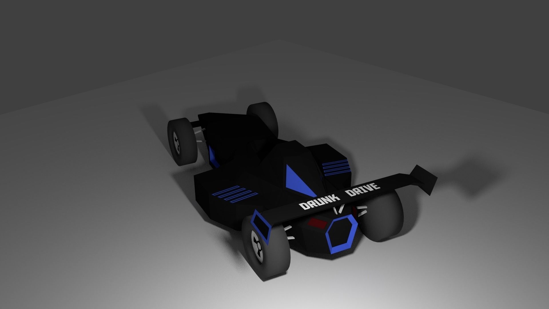 3D model Low poly racing car F1 VR / AR / low-poly | CGTrader