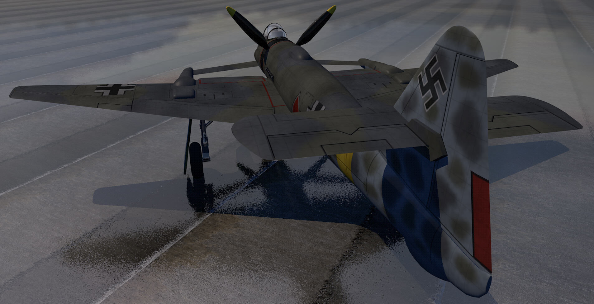 Blohm und Voss Bv-P 192 3D model | CGTrader