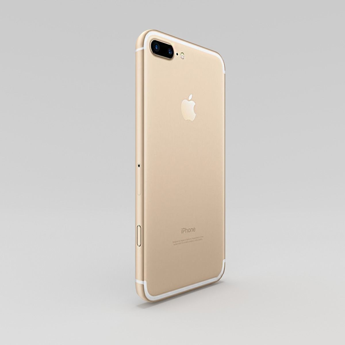 3D model iPhone 7 Plus - Gold VR / AR / low-poly | CGTrader