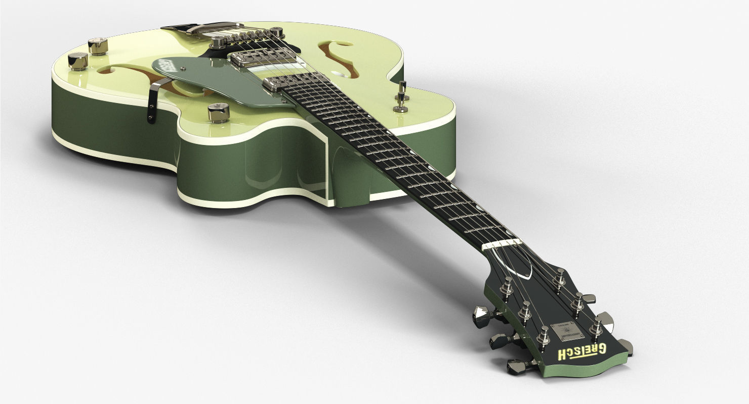 Gretsch 6118 Martin Gore Guitar 3D model | CGTrader