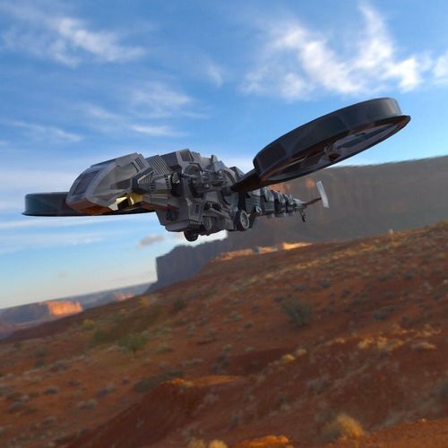 Double Coptor in obj format 3D model | CGTrader