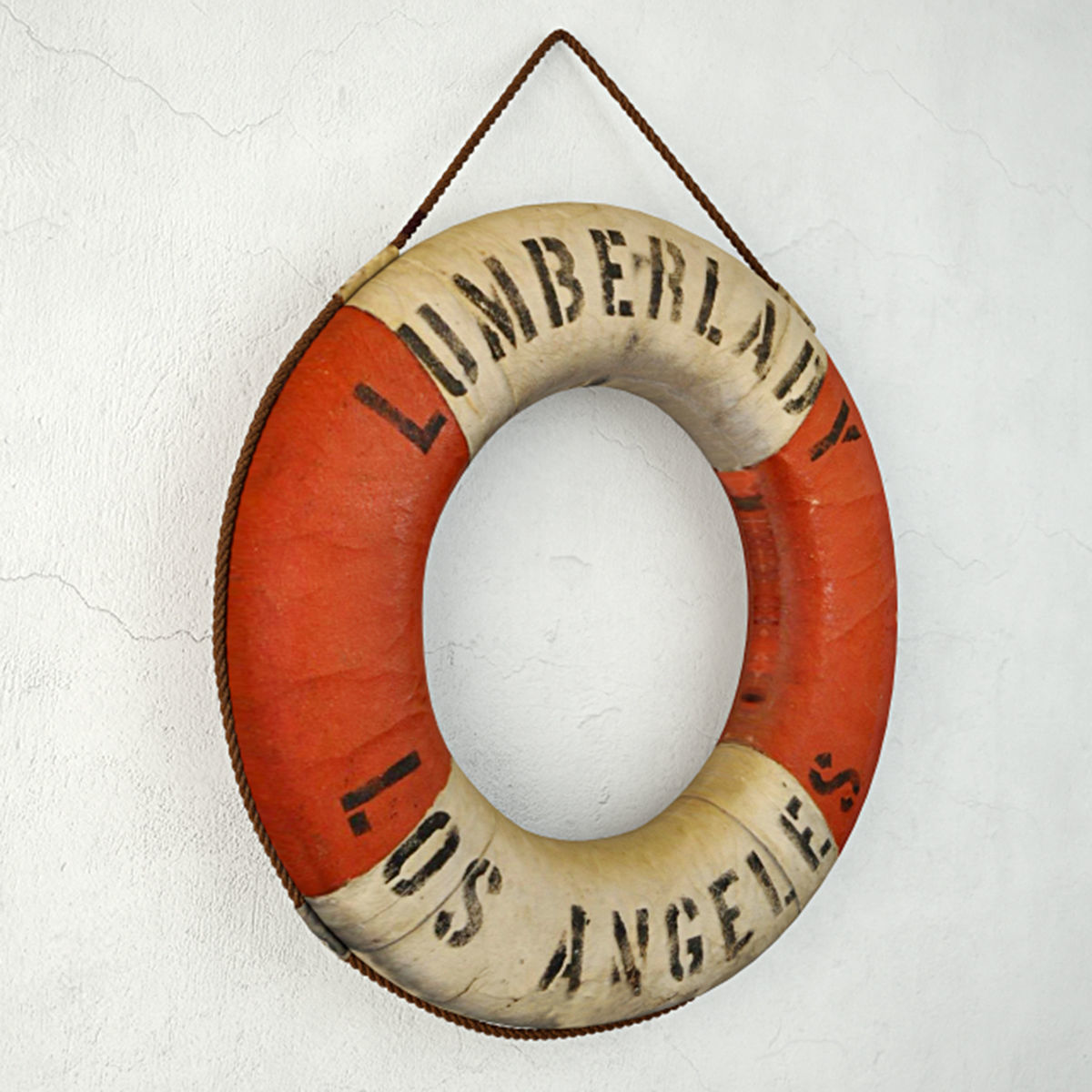 Vintage Life Preserver 4 3D model | CGTrader