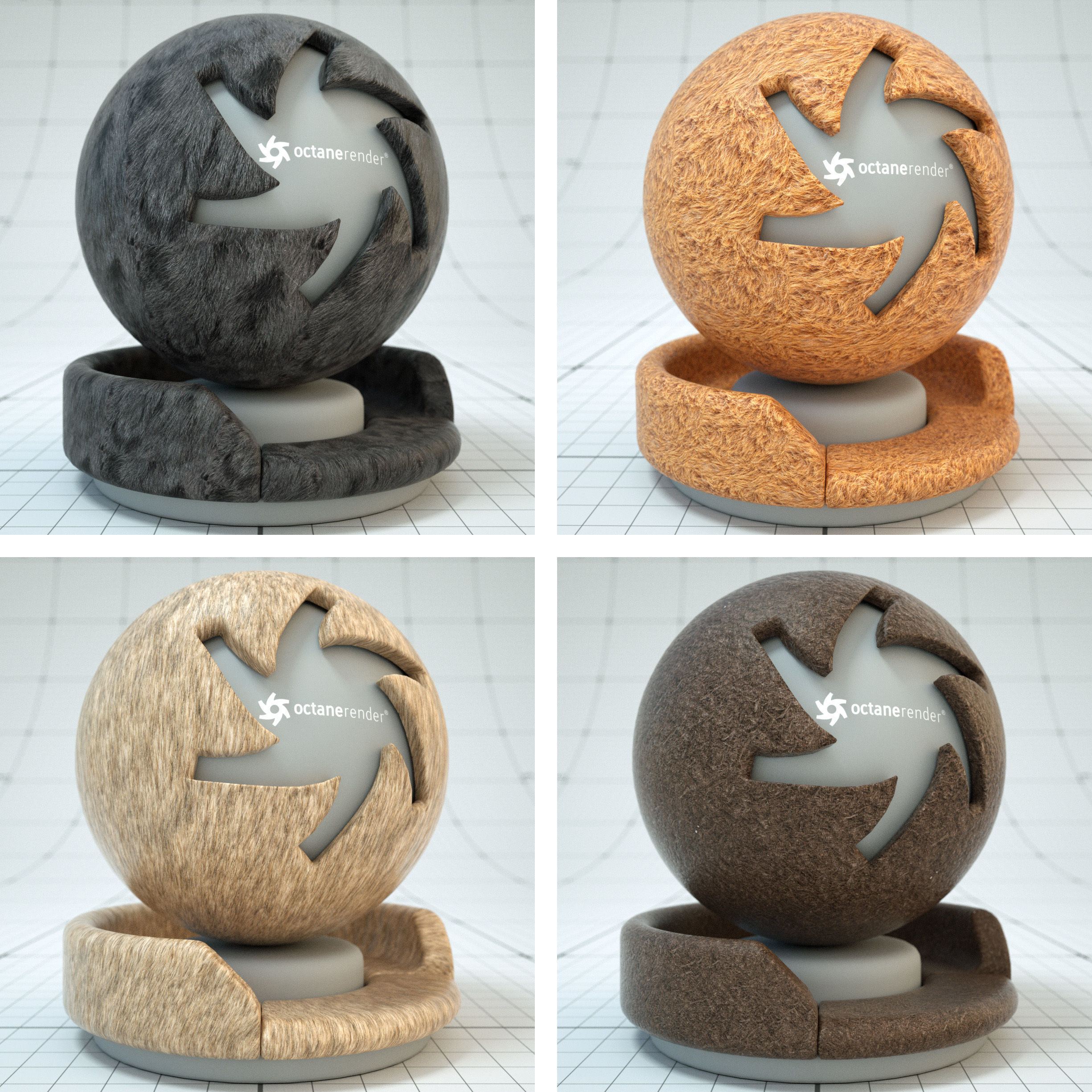 Texture Realistic Fur Texture Maps VR / AR / low-poly | CGTrader