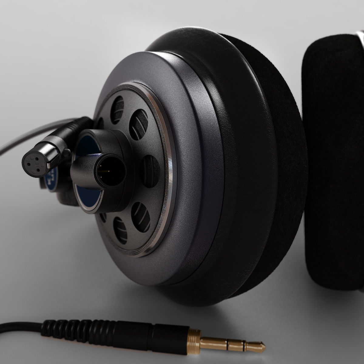 headphones akg k240 mk2 3D model | CGTrader