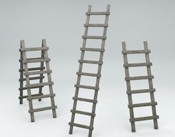 Low-poly Ladder 3D Models | CGTrader