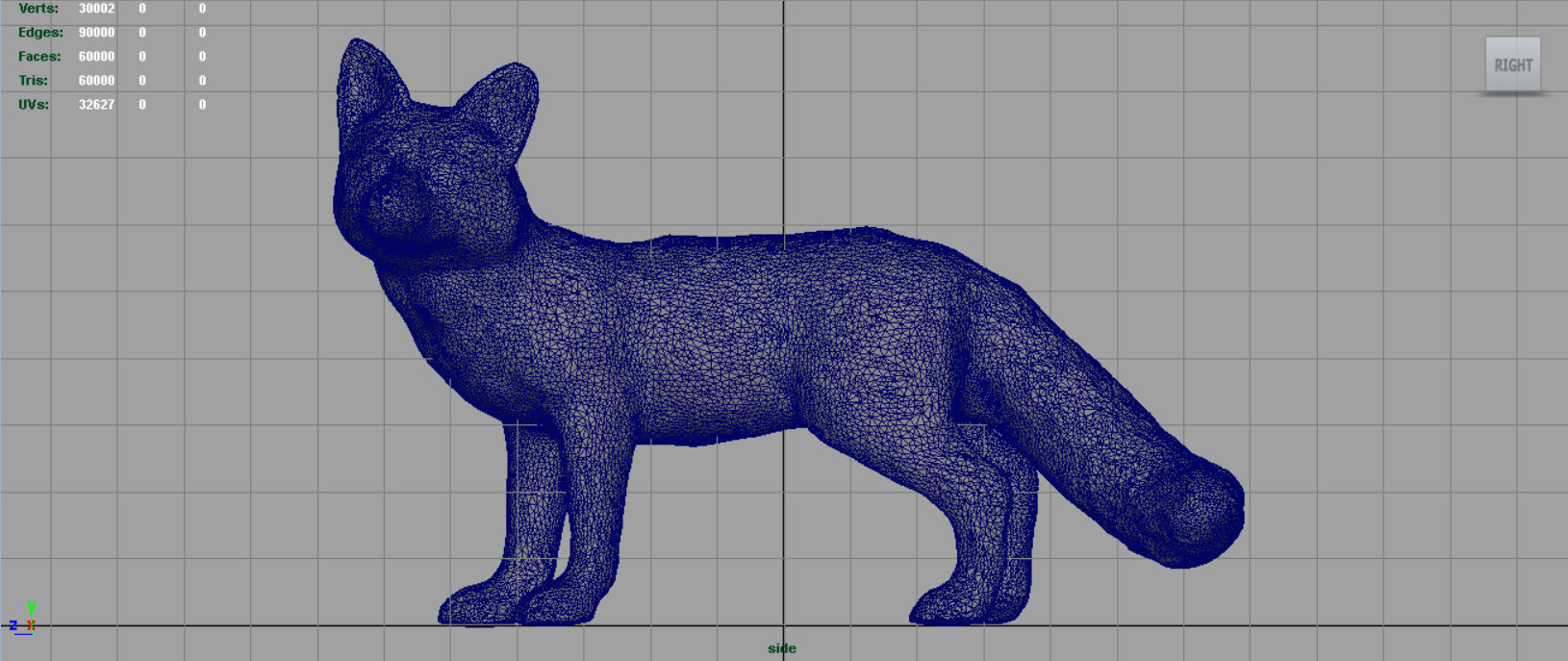 3D model Realistic Fox VR / AR / low-poly | CGTrader