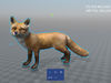 3D model Realistic Fox VR / AR / low-poly | CGTrader