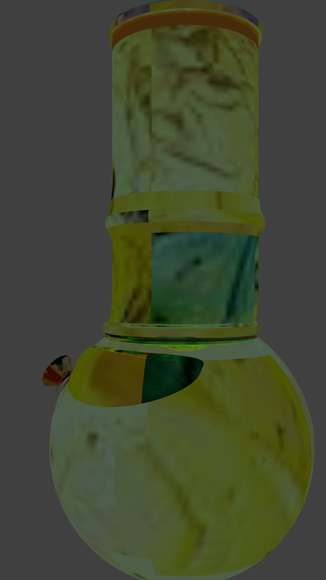 3D bong with all textures and transperant glass free VR / AR / low-poly ...
