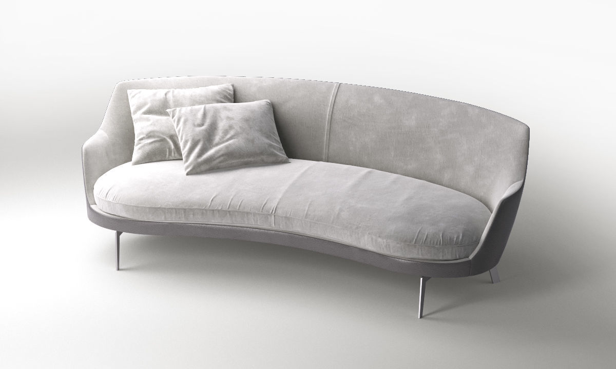 Flexform Guscio sofa ANTONIO CITTERIO 3D model | CGTrader