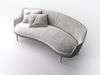 Flexform Guscio sofa ANTONIO CITTERIO 3D model | CGTrader