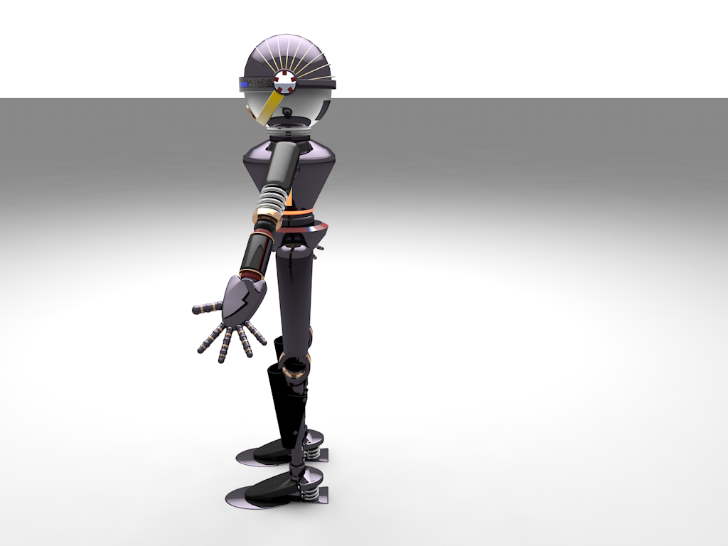 Humanoid low poly free 3D model | CGTrader