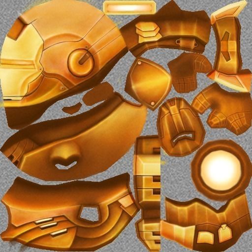 3D model chicken iron man VR / AR / low-poly | CGTrader