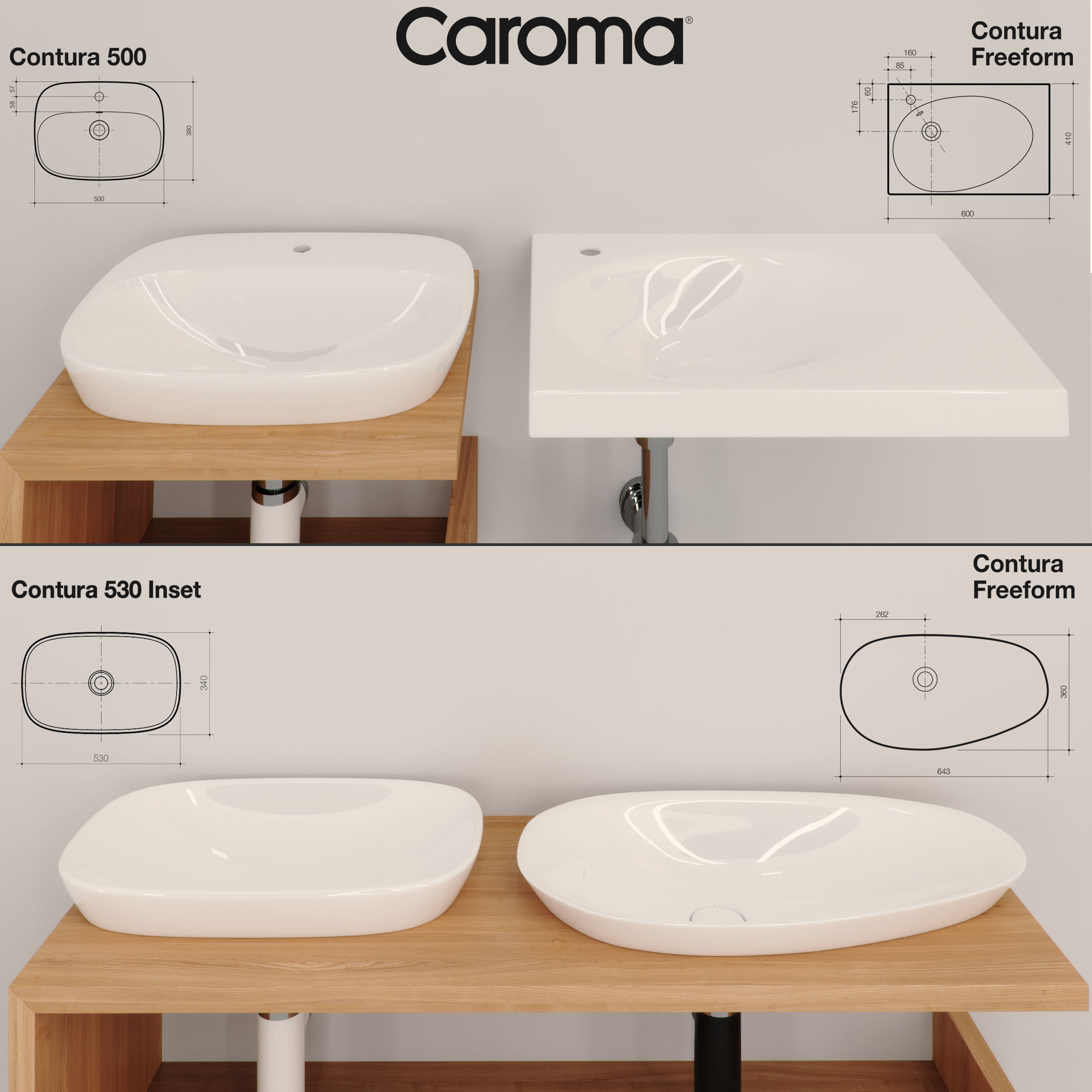 Caroma Contura Collection 3D model | CGTrader