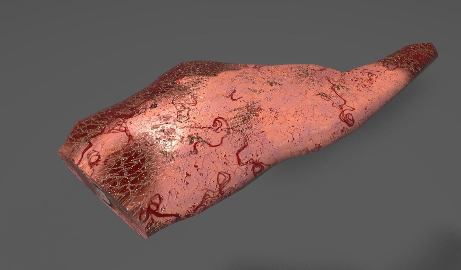 3D model Meat Pieces VR / AR / low-poly | CGTrader