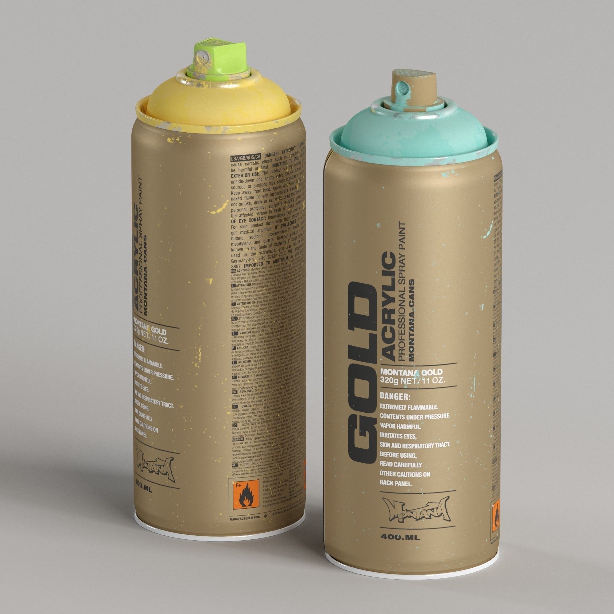 Montana Gold 3D model | CGTrader