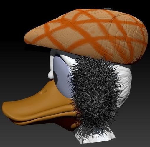 Duck face 3D model | CGTrader