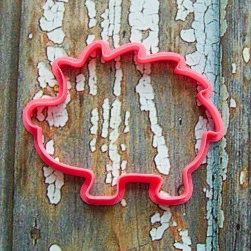Hedgehog cookie cutter for professional free 3D model 3D printable ...