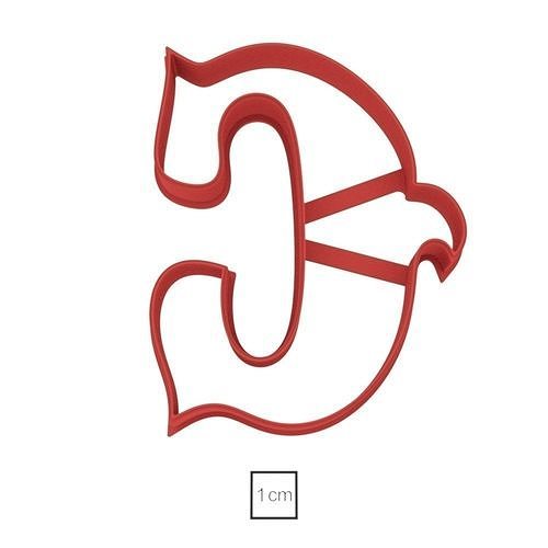 Letter C cookie cutter for professional free 3D model 3D printable ...