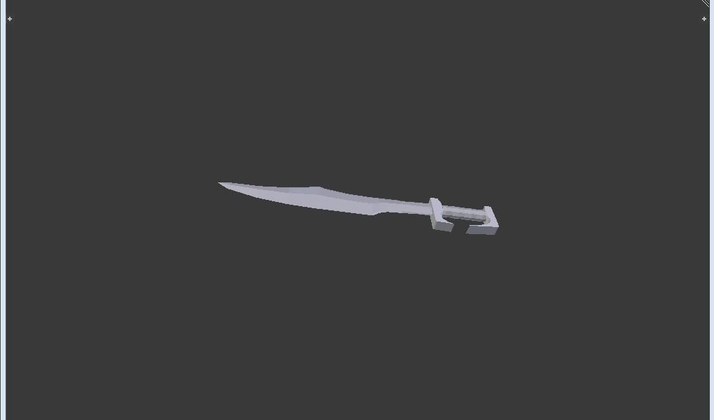 300 Sword free 3D model | CGTrader