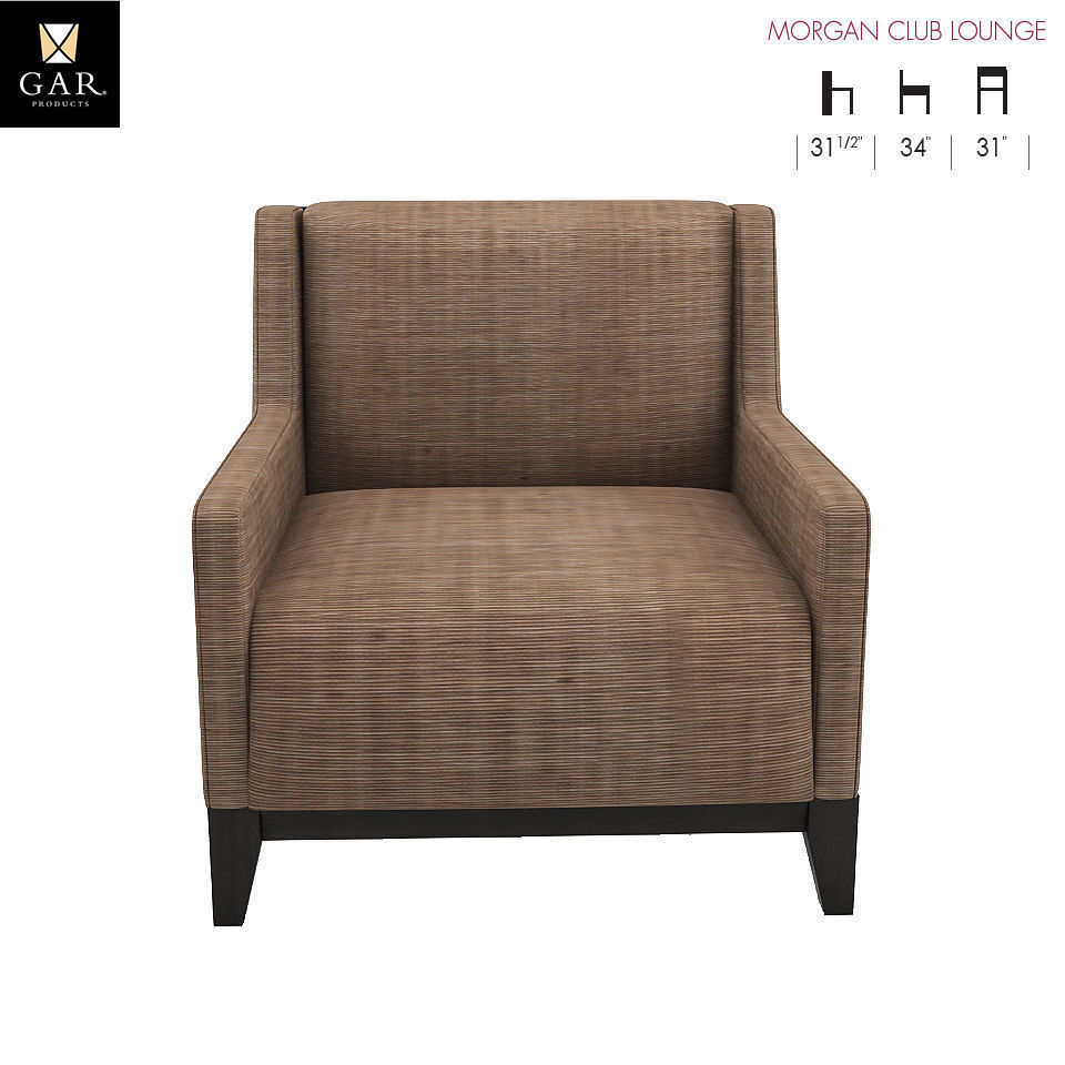 Morgan Club Lounge Chair 3D model | CGTrader