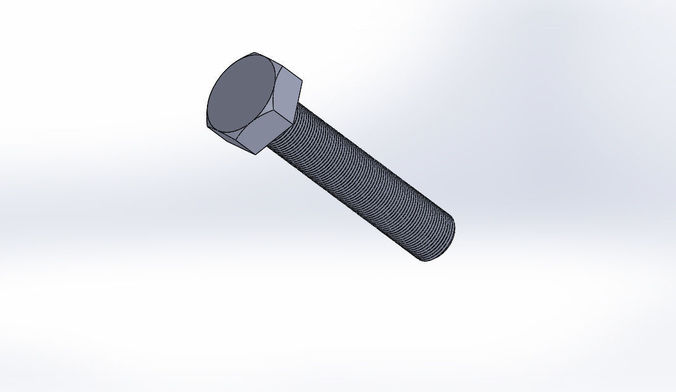 bolts 3D model | CGTrader