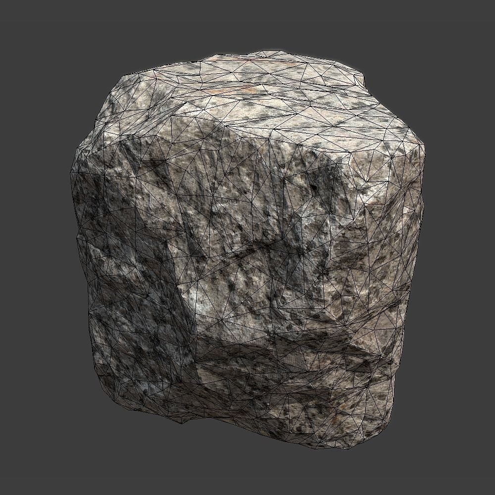 3D model Pavement Stone VR / AR / low-poly | CGTrader