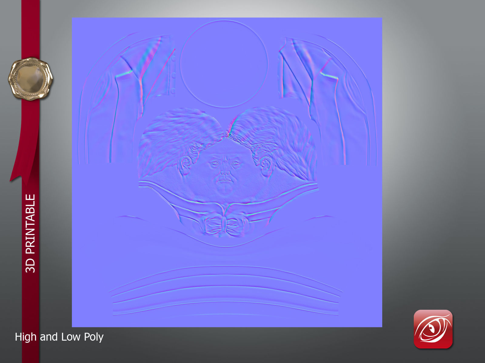 Houdini Bust 3D Printable 3D model 3D printable | CGTrader