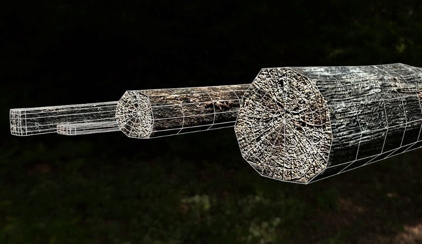 3D model Lumber Kit - Dry Rot Texture VR / AR / low-poly | CGTrader