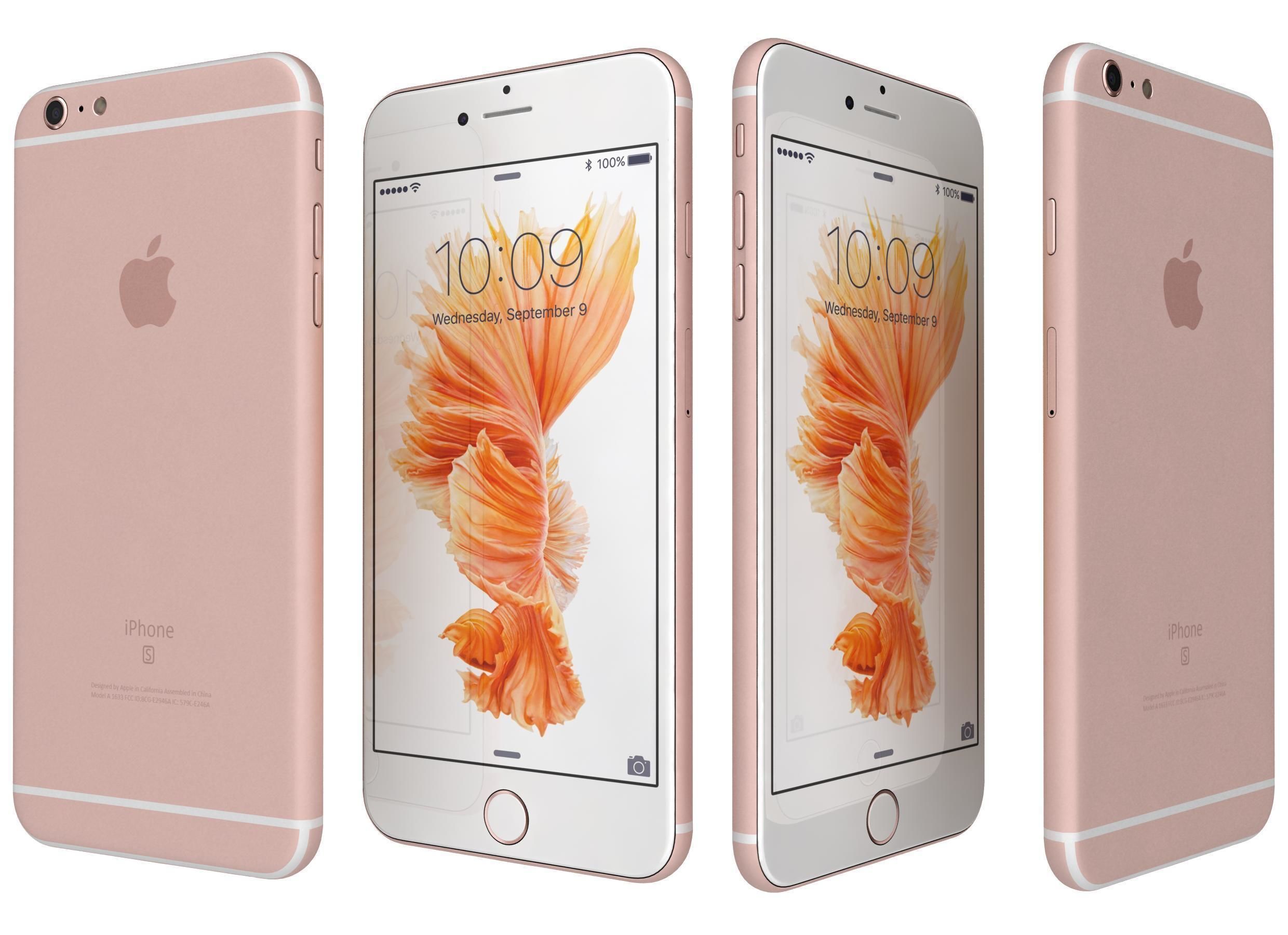 Apple iPhone 6s All Colours 3D model | CGTrader