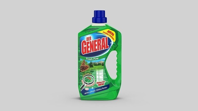 Detergent bottle - Der General 3D model | CGTrader