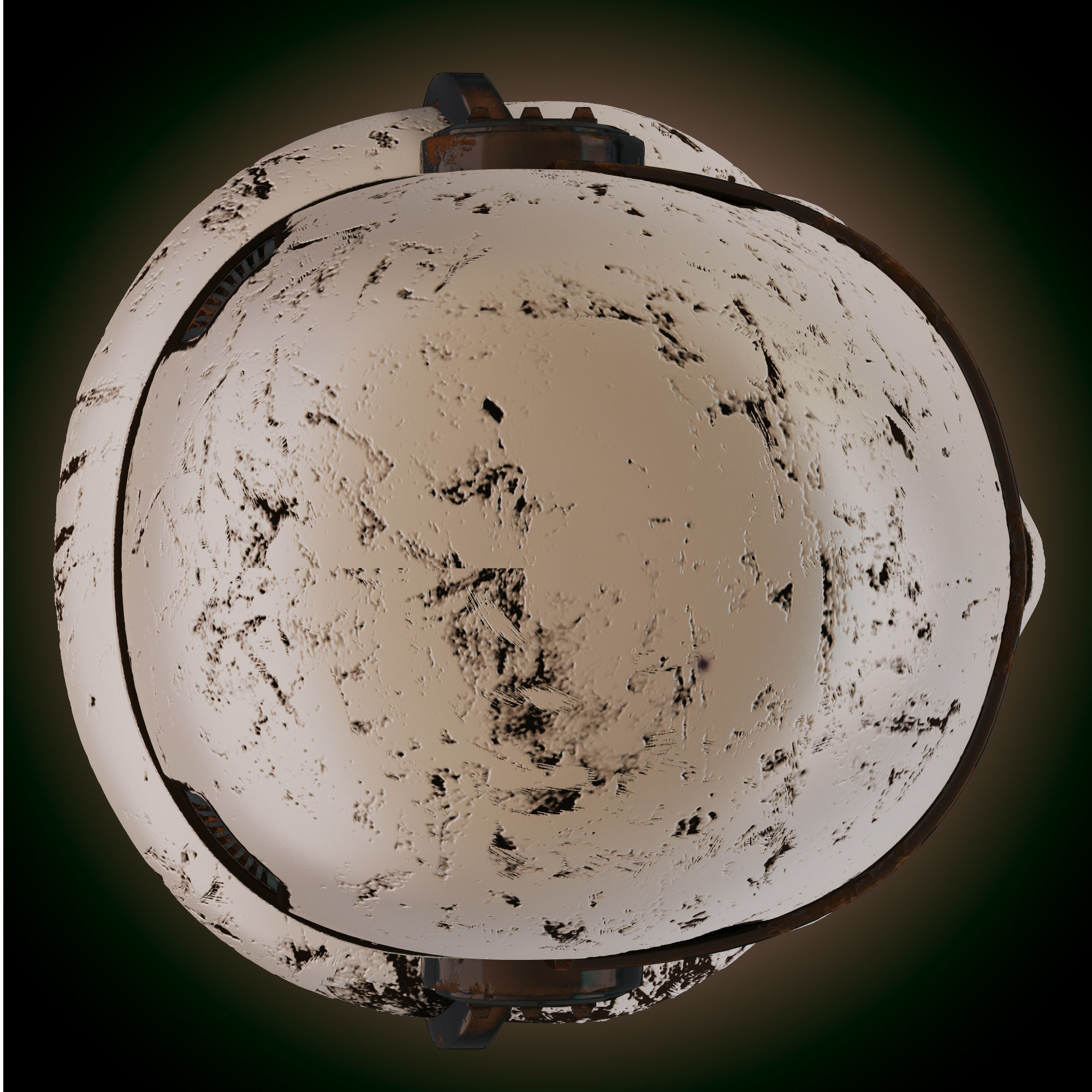 Star Wars Damaged stormtrooper helmet 3D model | CGTrader