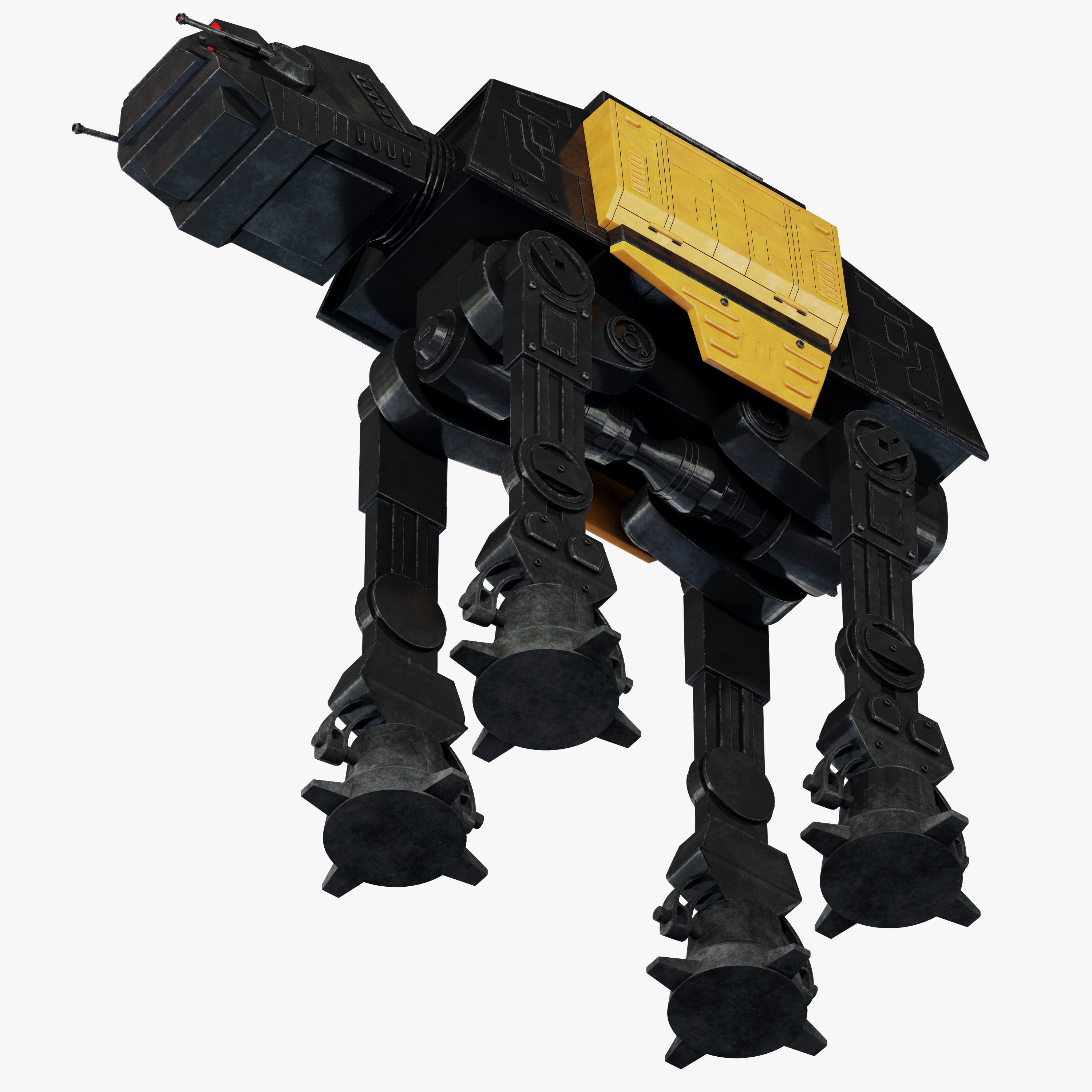 Star Wars AT-ACT walker 3D model | CGTrader