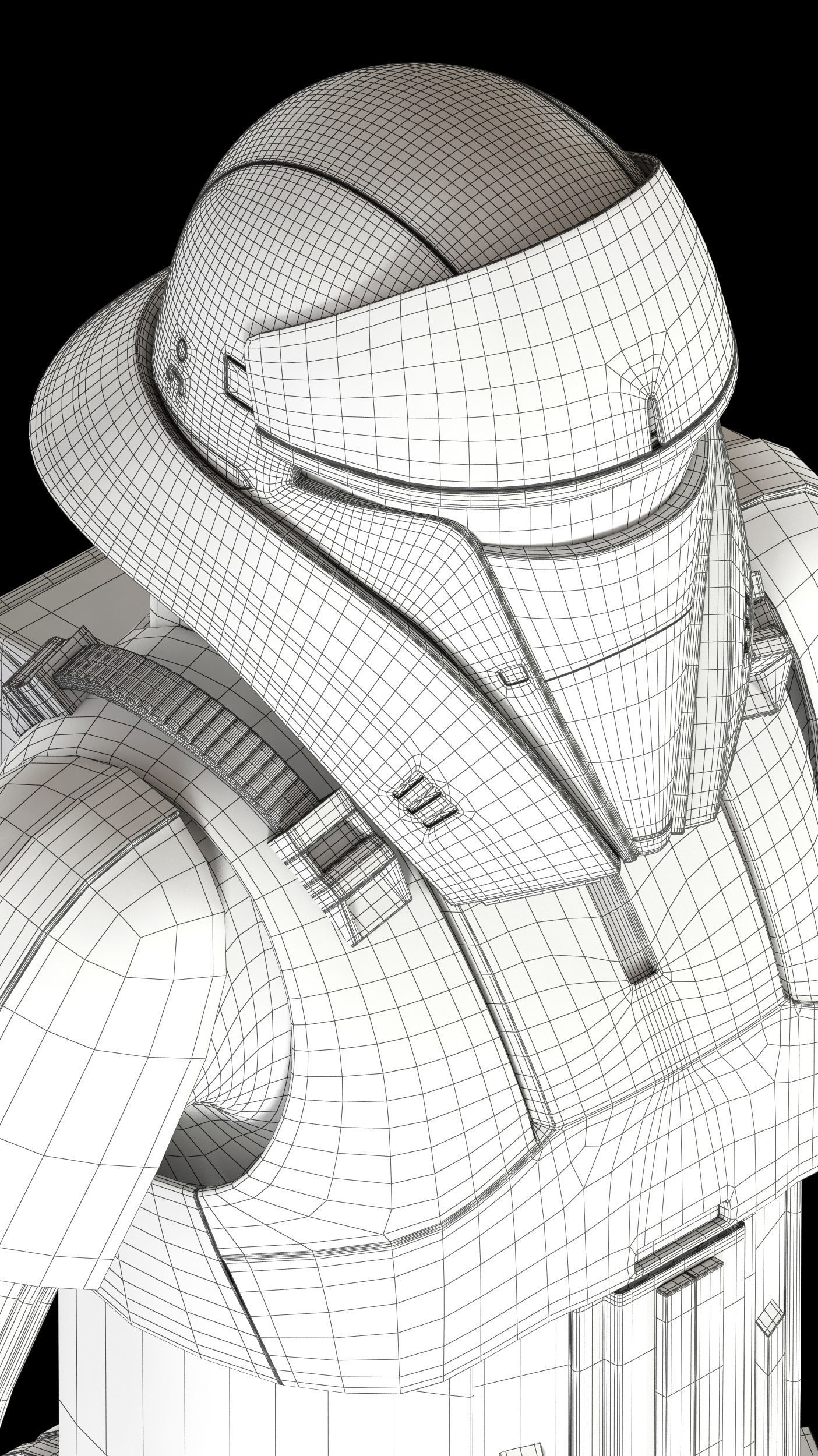 Star Wars Imperial Hovertank Pilot 3D model | CGTrader