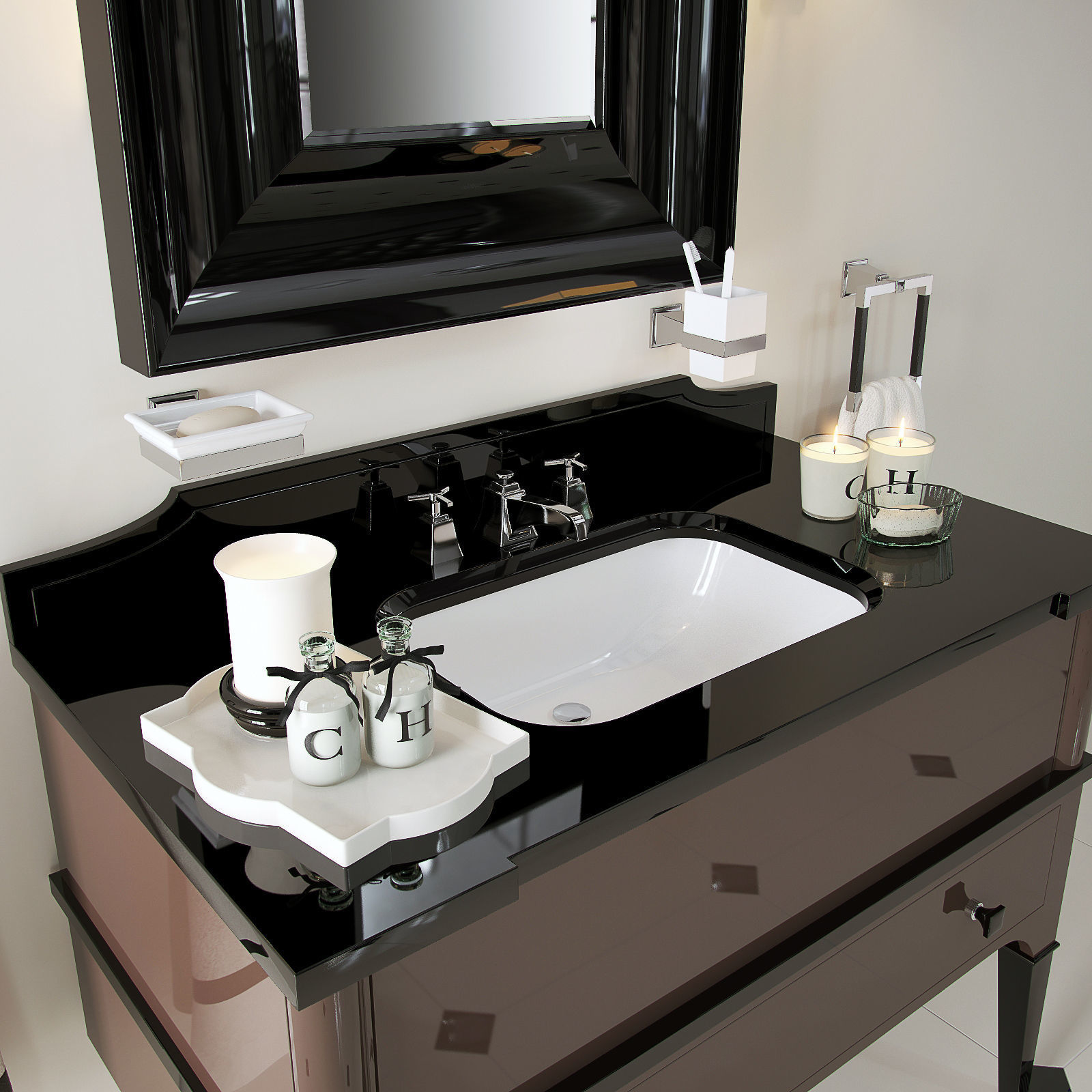 Devon devon Suite 3D model | CGTrader