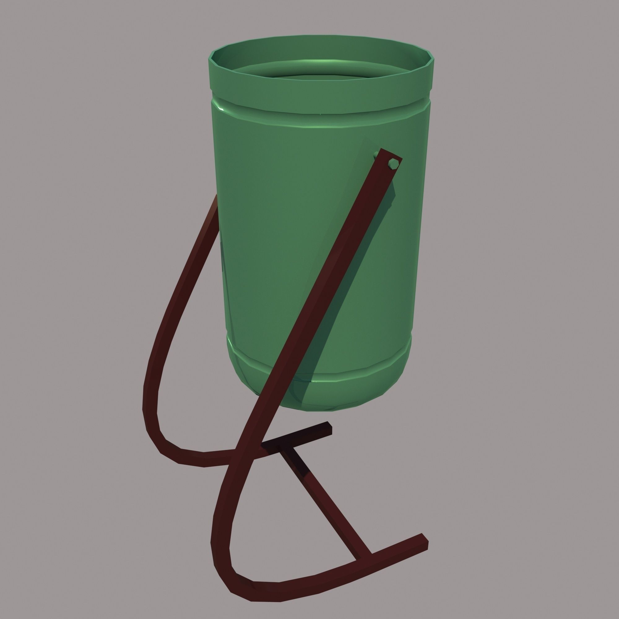 3D model Trashcans Collection VR / AR / low-poly | CGTrader