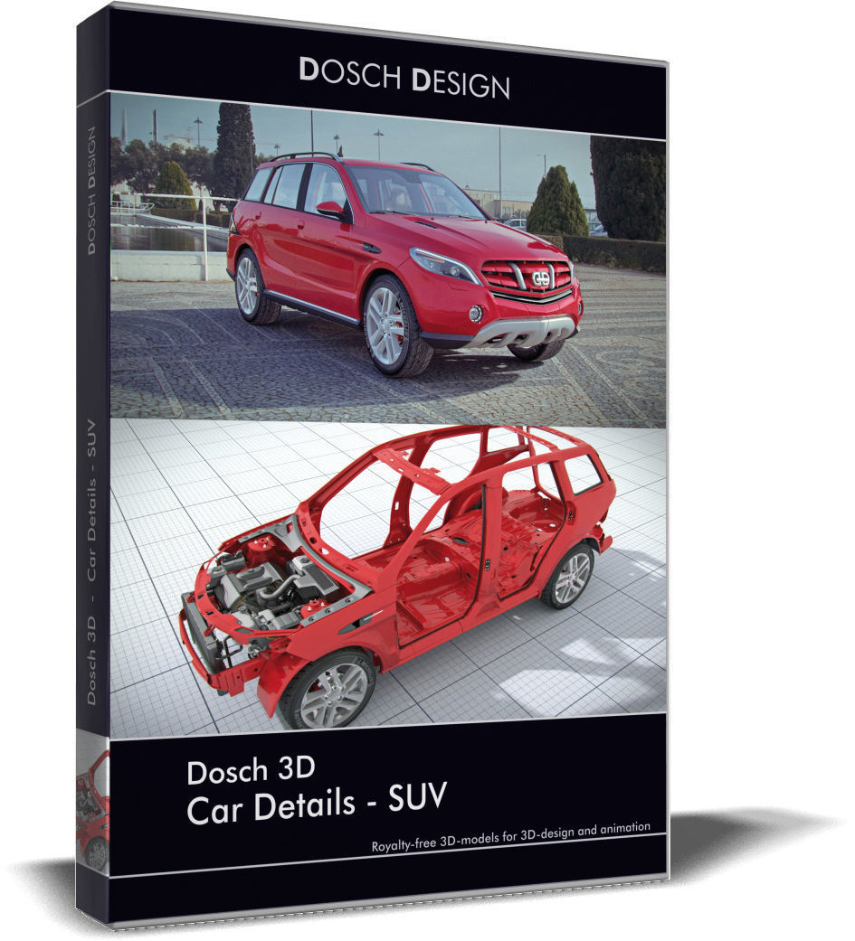 Dosch 3D - Car Details - SUV 3D model | CGTrader