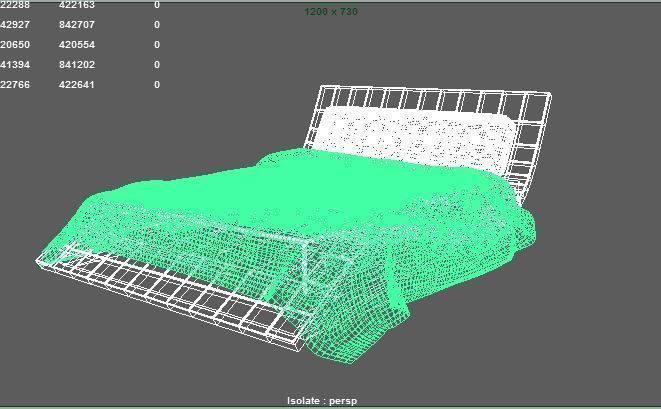 Deluxe Bed 3d Model Cgtrader