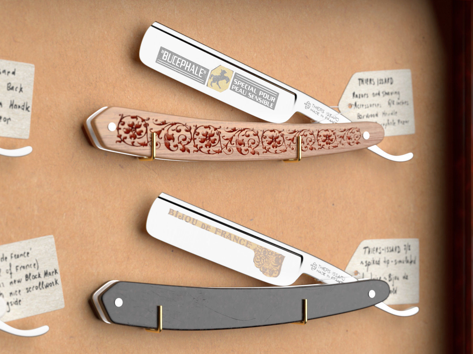 Straight Razors Collection 3D model | CGTrader