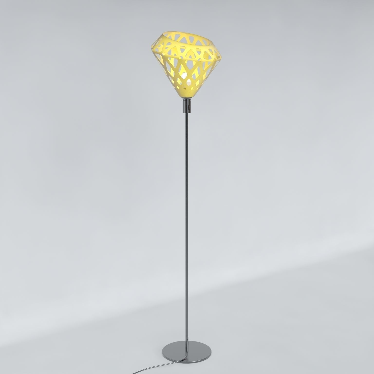 Floor lamp ZAHA LIGHT free 3D model | CGTrader