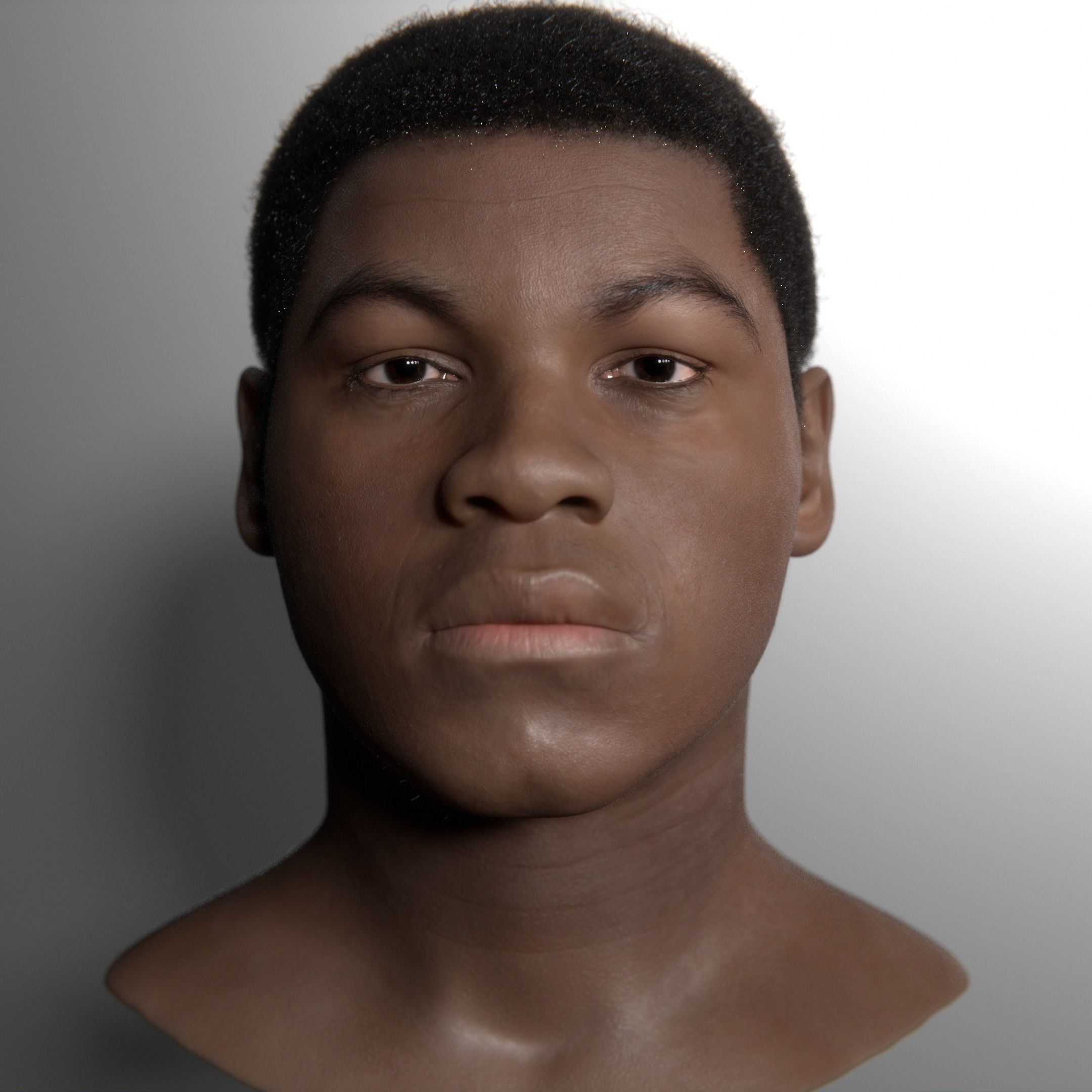 Finn Star Wars character 3D model animated rigged | CGTrader