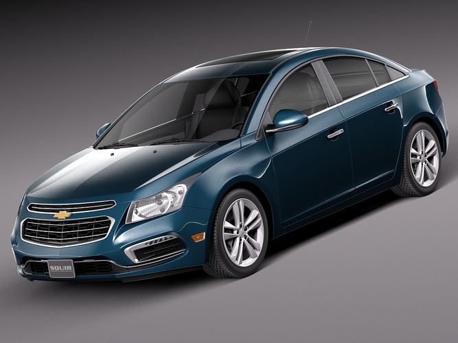 Chevrolet Cruze Sedan 2015 3D model | CGTrader