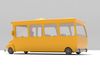 Cartoon bus 3D model | CGTrader