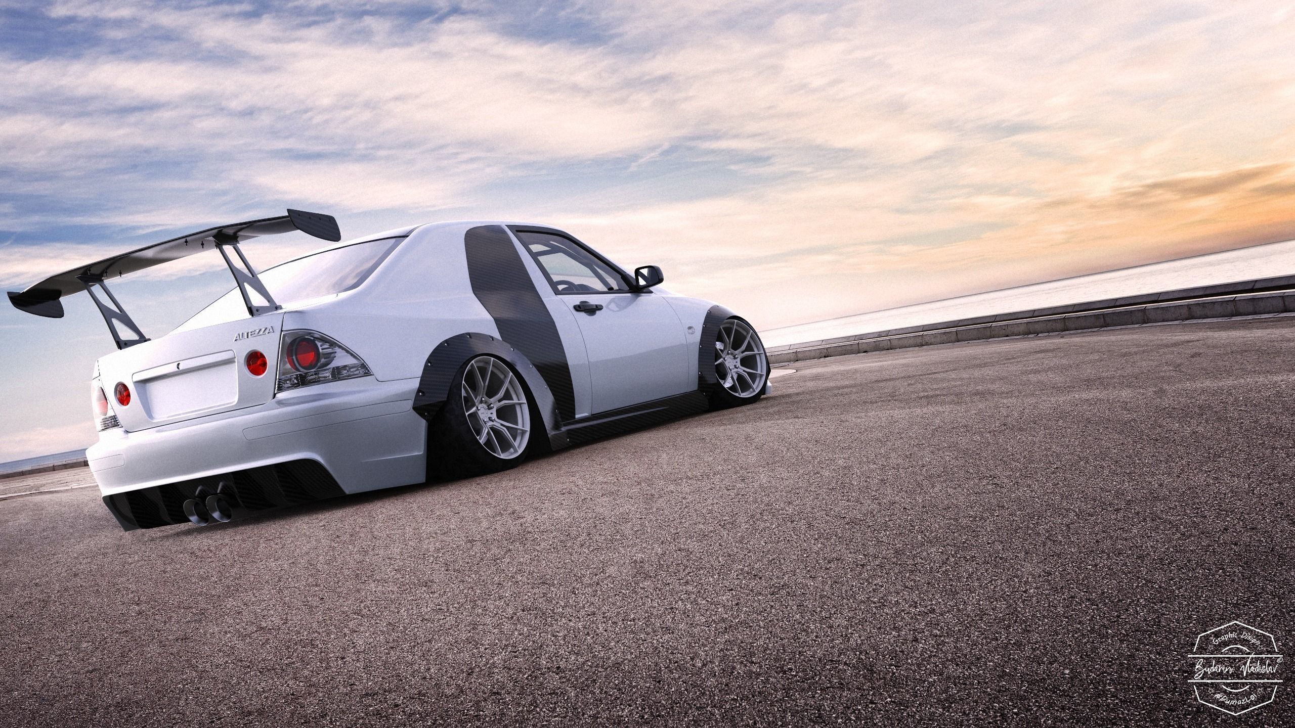 3D model Toyota Altezza Sport VR / AR / low-poly | CGTrader