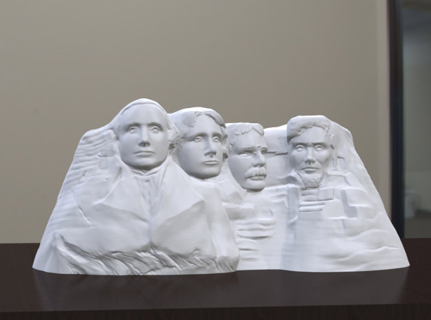 Mount Rushmore 3D model 3D printable | CGTrader