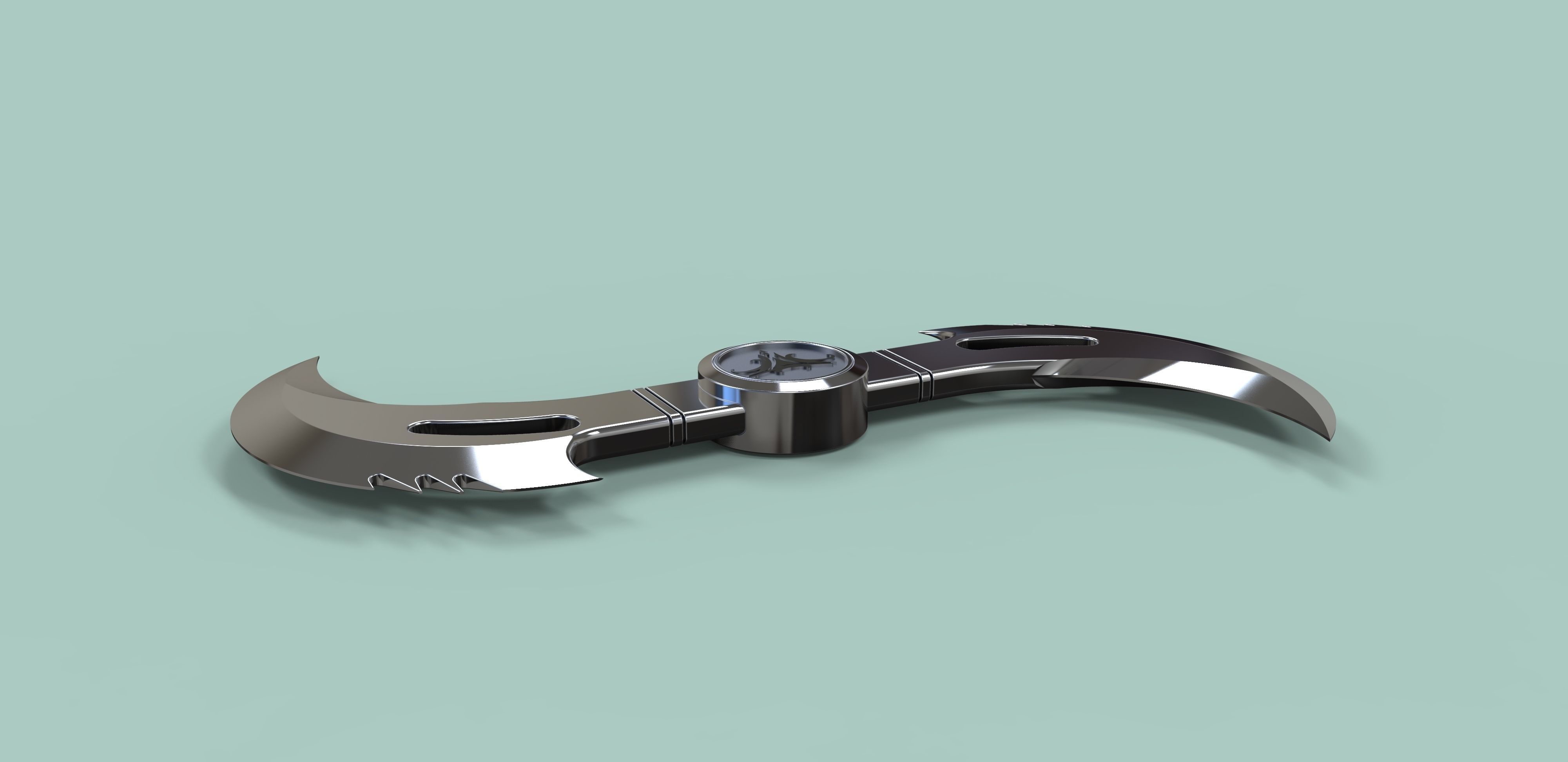 Glaive from movie Blade 3D model | CGTrader