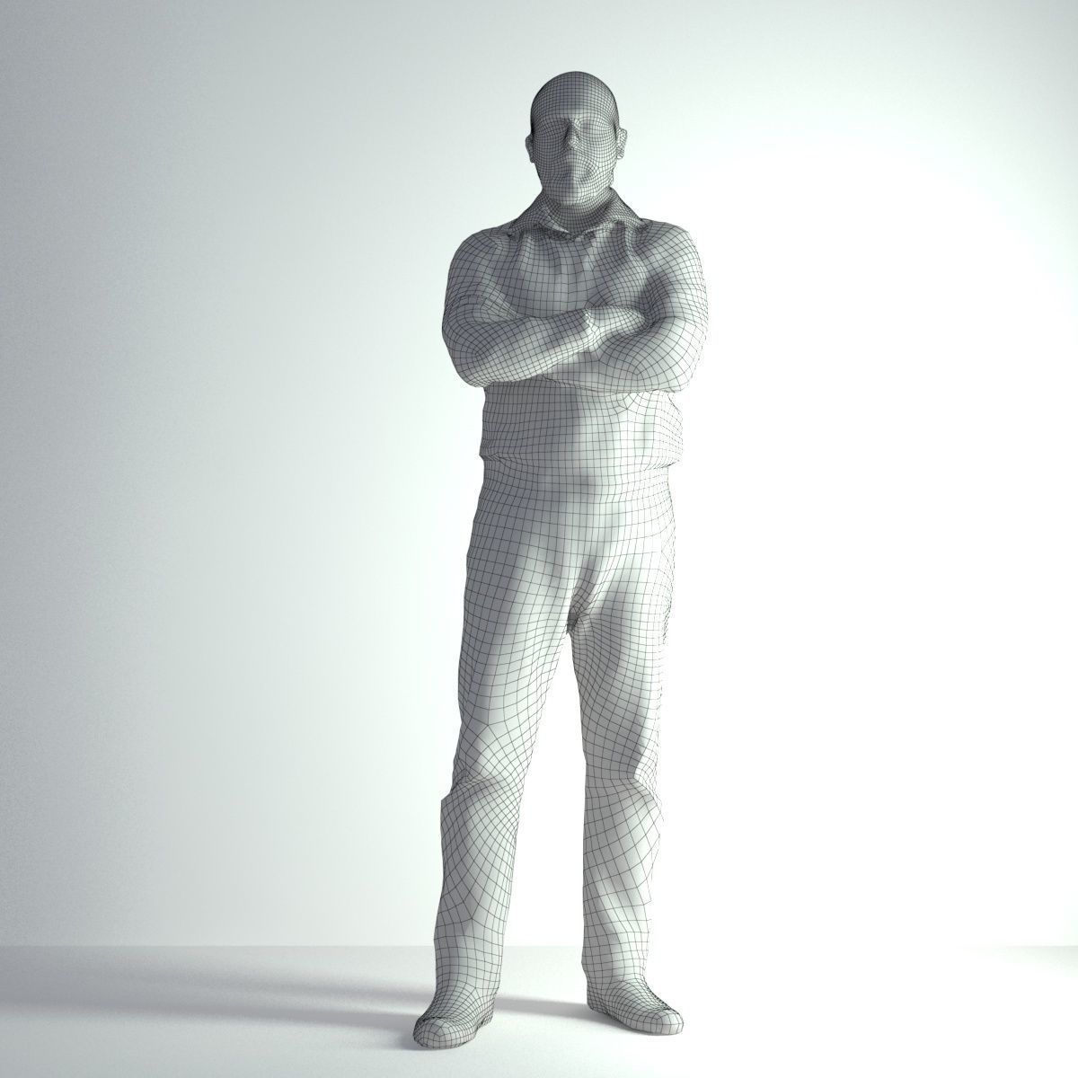 3D Scan Man Office 004 3D model | CGTrader